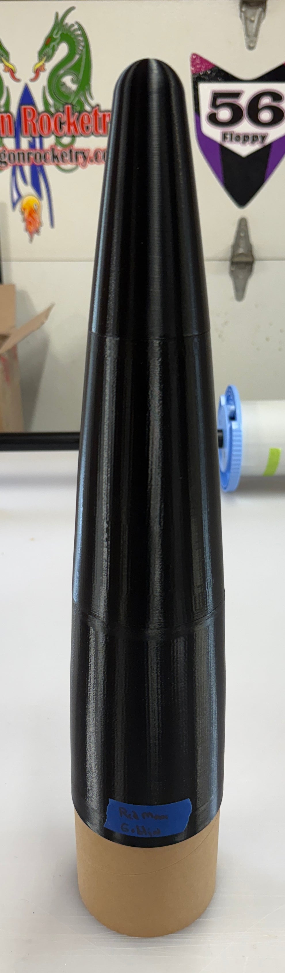 4" Red Max/Goblin nose cone – Dragon Rocketry